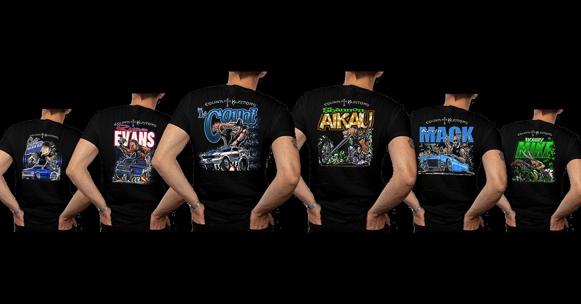 Count's Kustom's Cast Gear Merchandise – Count's Kustoms The Store