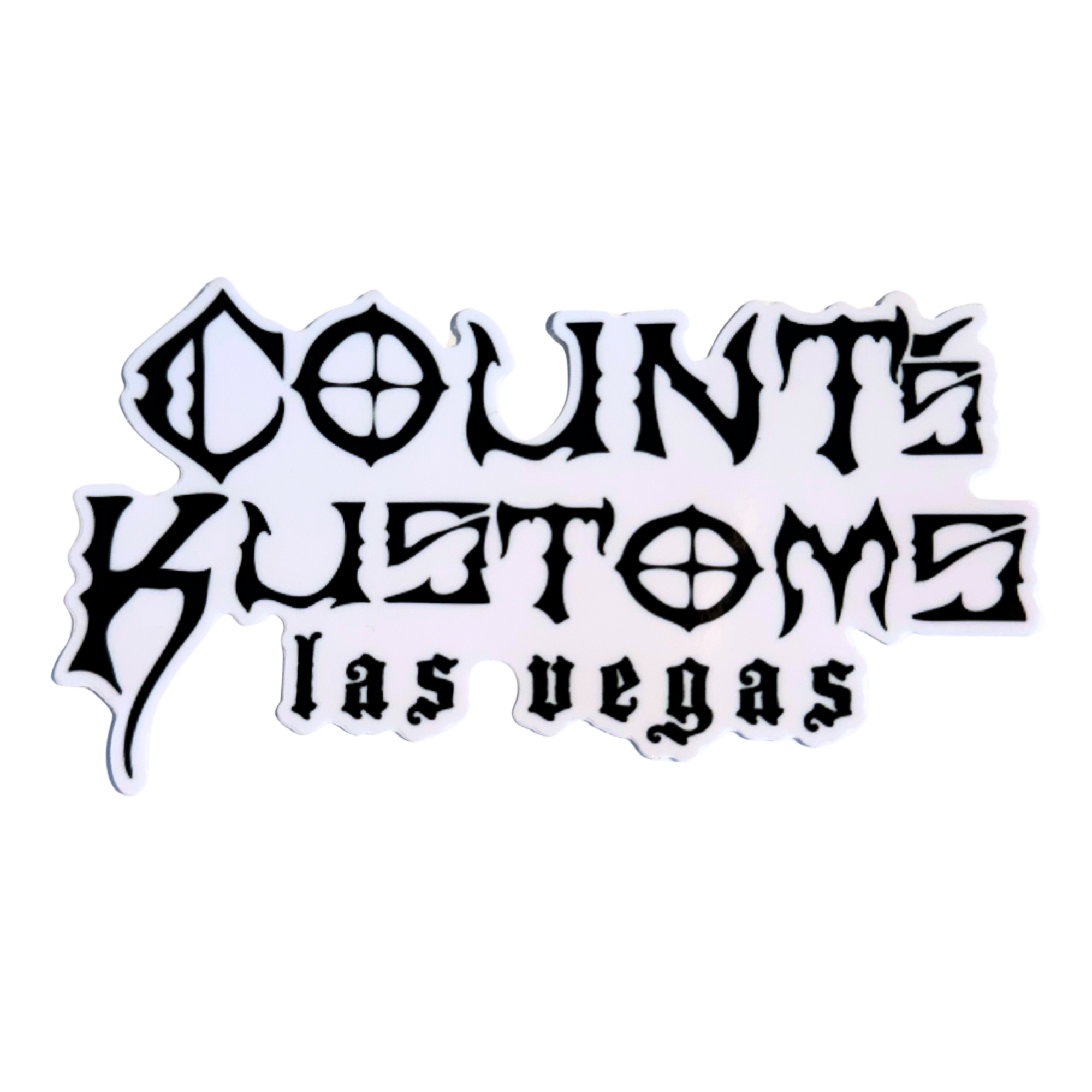 Count's Kustoms Sticker – Count's Kustoms The Store