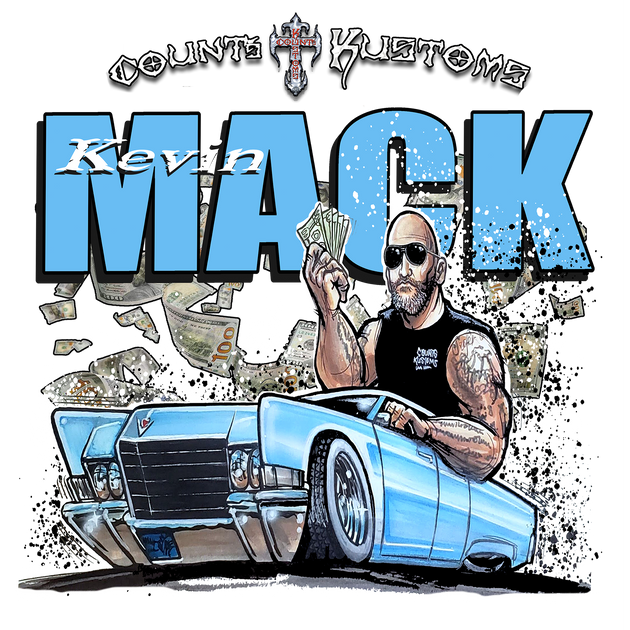 Count's Kustoms Kevin Mack Cast Tee - T-Shirt – Count's Kustoms The Store
